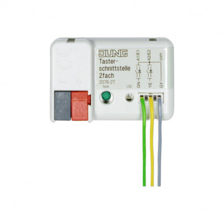 [Jung - 2076-2T] Module d'entrée binaire KNX - 2 voies