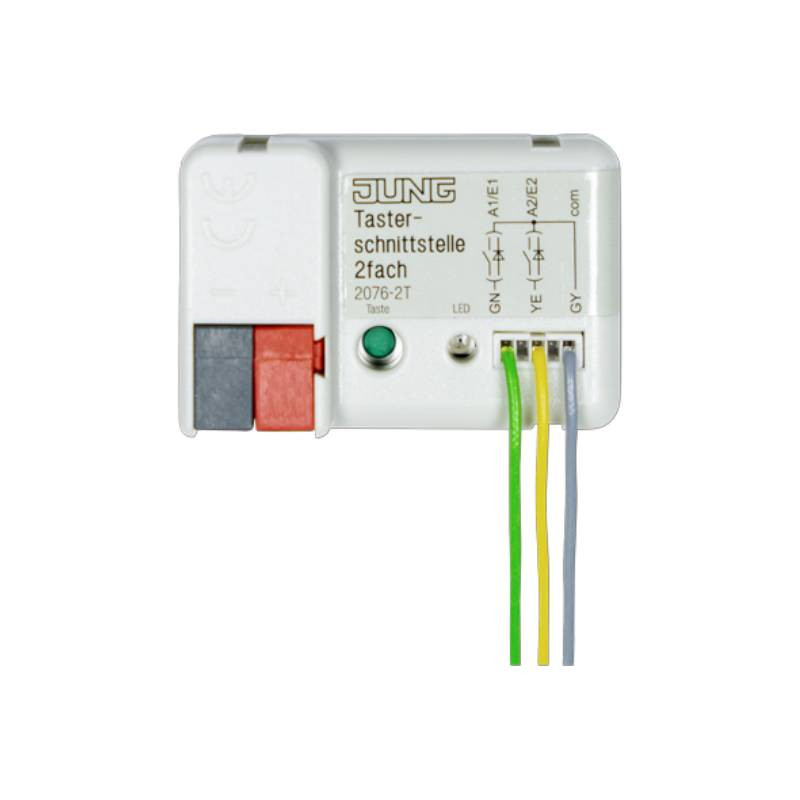 [Jung - 2076-2T] Module d'entrée binaire KNX - 2 voies