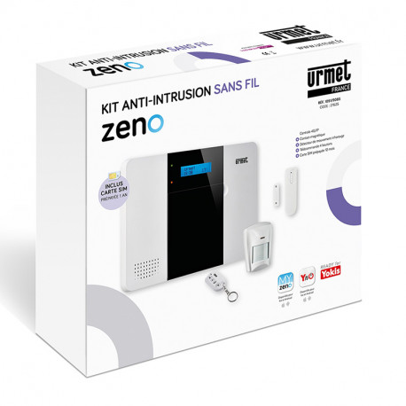 1051/908S - Kit alarme anti-intrusion ZENO Urmet - sans fil 4G