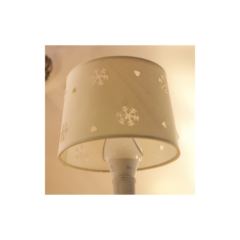 [Créations Léonie's] Abat-jour ajouré à clipser sur ampoule