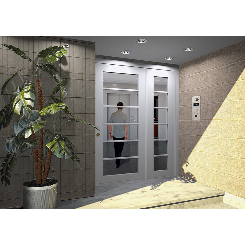 D83/I - Plaque d'appel vidéo interphone Urmet - 2 lignes - 430x150 mm