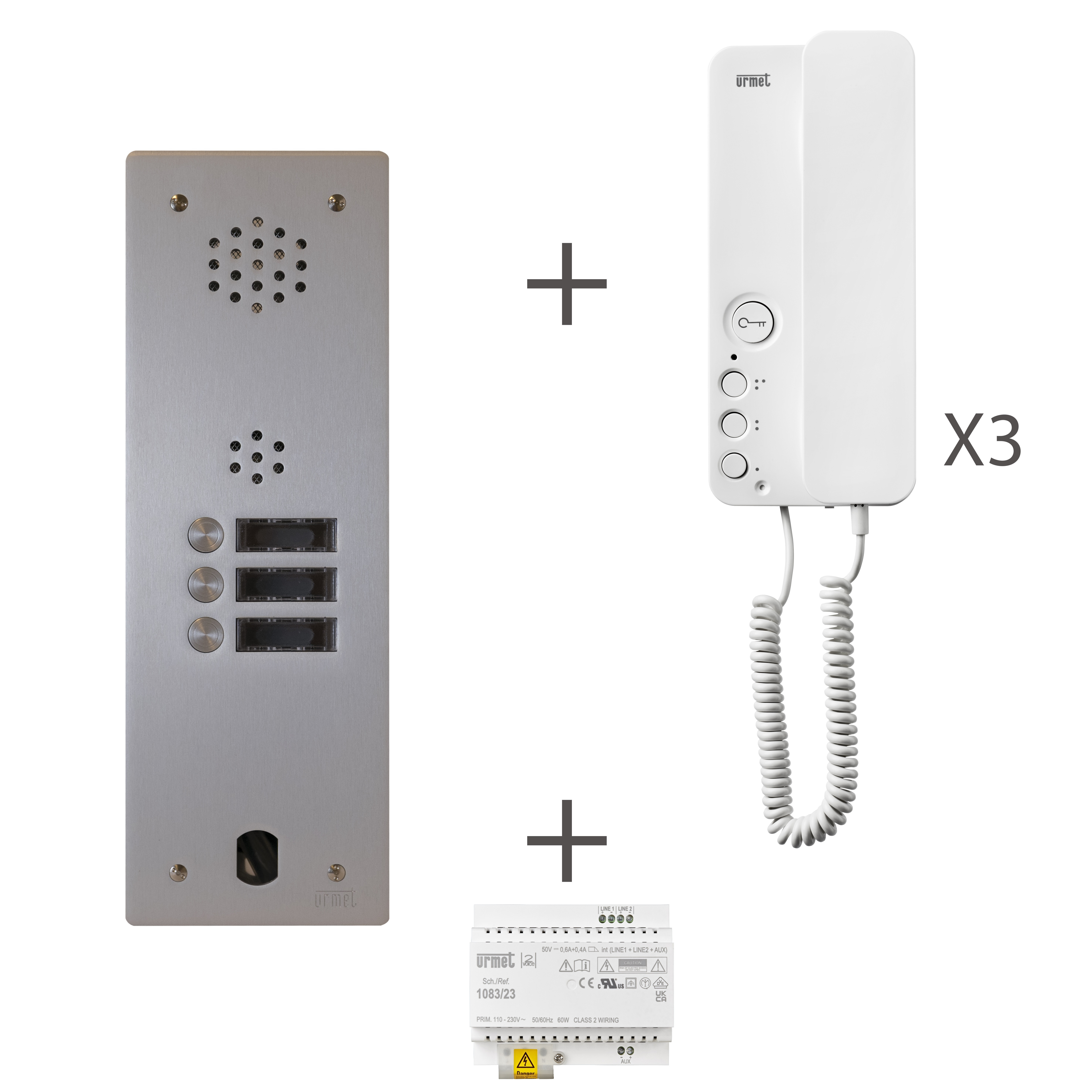 Interphone Urmet 3 Boutons Notice