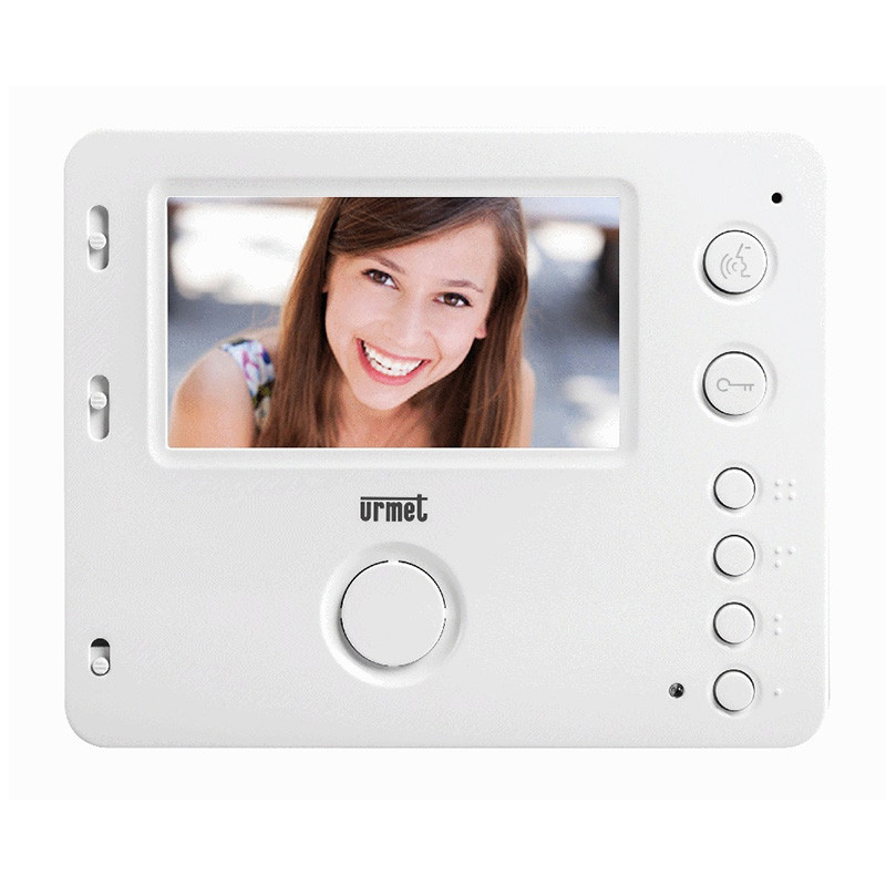 1750/6 - Moniteur Miro couleur Urmet - Mains libres - Blanc
