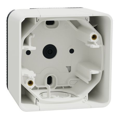 [MUR39038+MUR39911 - Schneider] Prise RJ45 + boîtier - Blanc