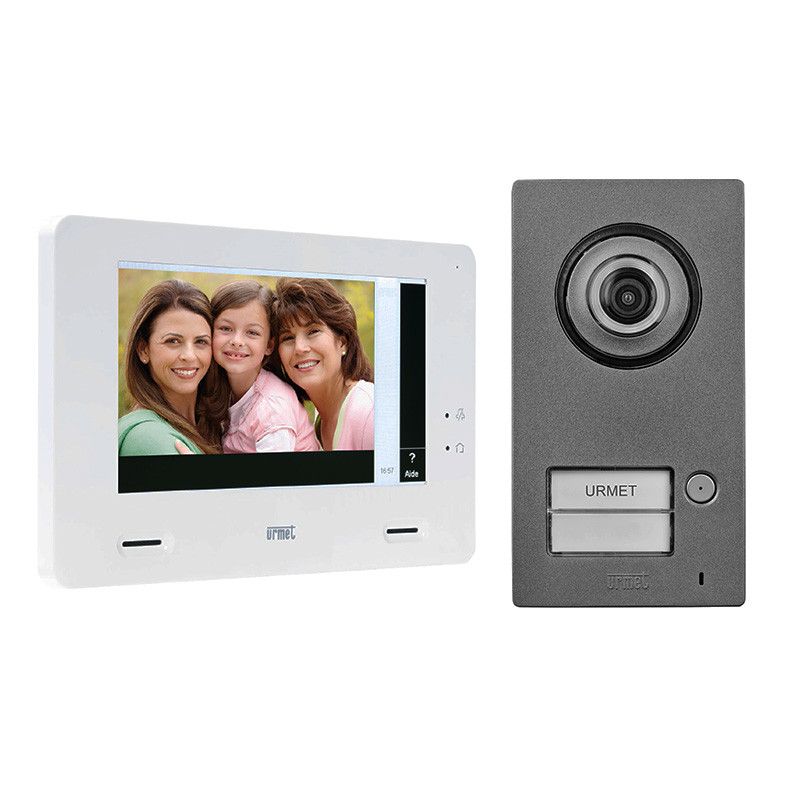 1722/95 - Kit vidéo tactile couleur Mini Note + Urmet