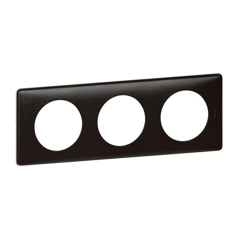 Plaque Céliane Carbone - 3 postes