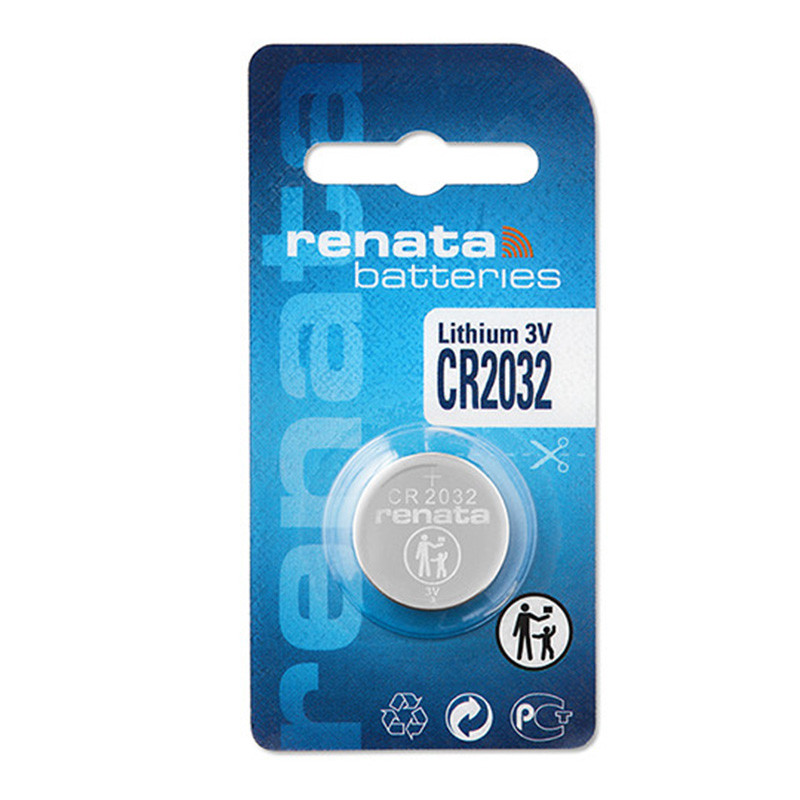 Pile bouton lithium CR2032 - 3V Renata