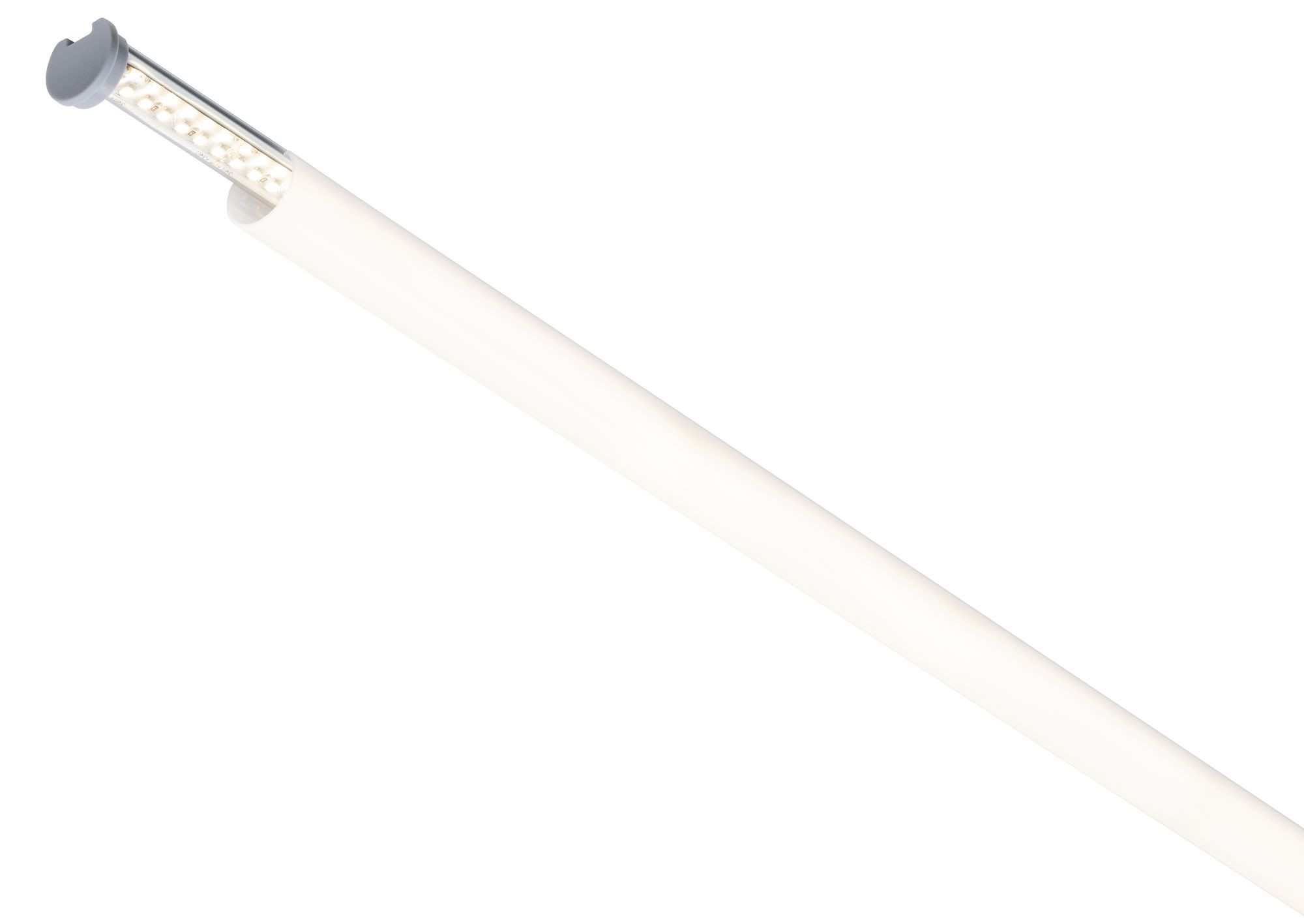Profilé Function Tube 1m avec clip + End Cap Alu anod/satin Alu ...