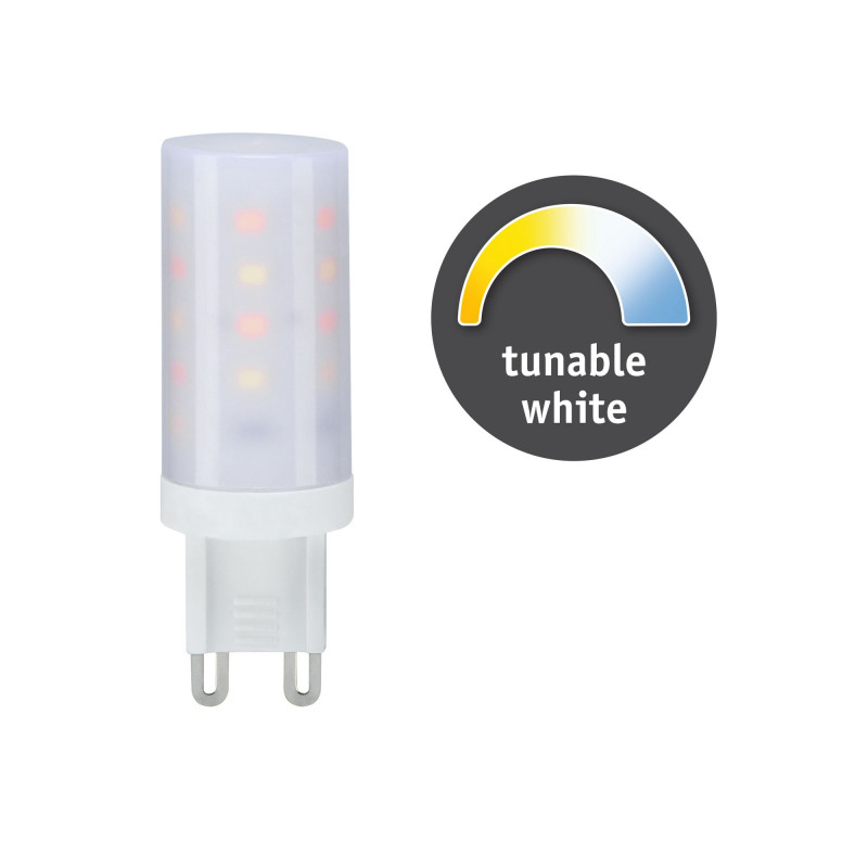 LED bi-pin G9 300lm 4W 2700K tunW 230V tunW 230V - Paulmann