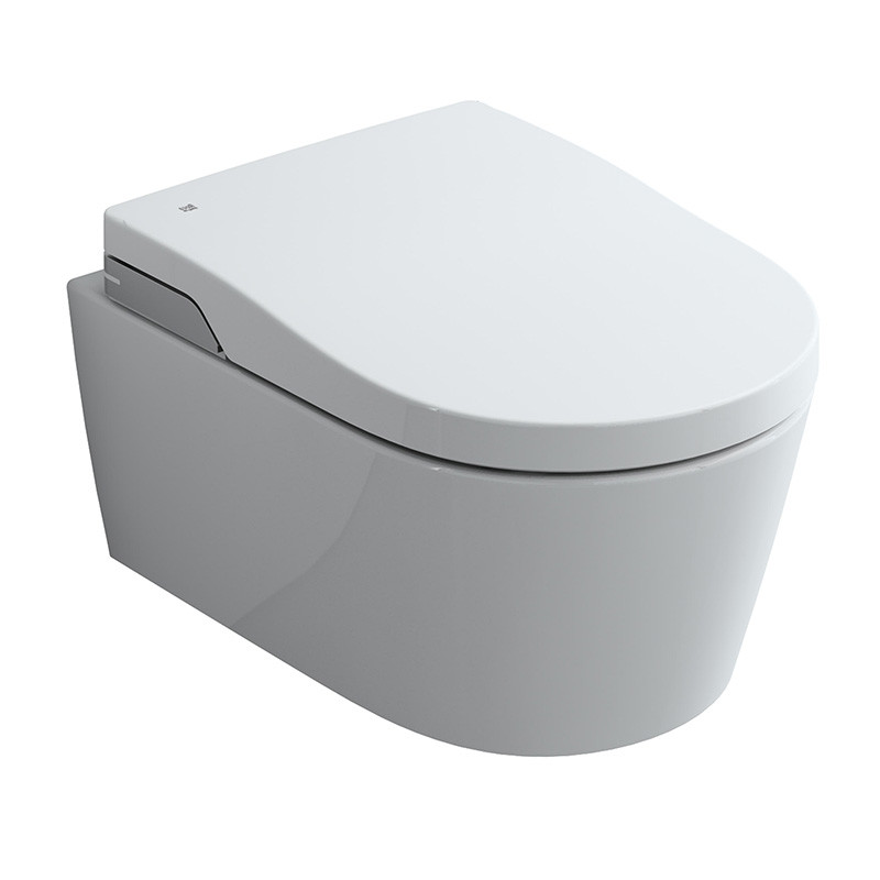 Cuvette de wc lavant suspendue In-Wash® Inspira Roca - Sans bride ...