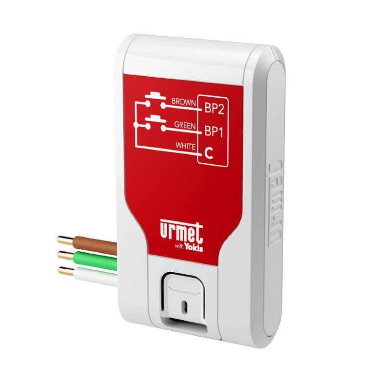 E2BP-UP - Urmet with Yokis - Émetteur radio zigbee encastré - 2 canaux