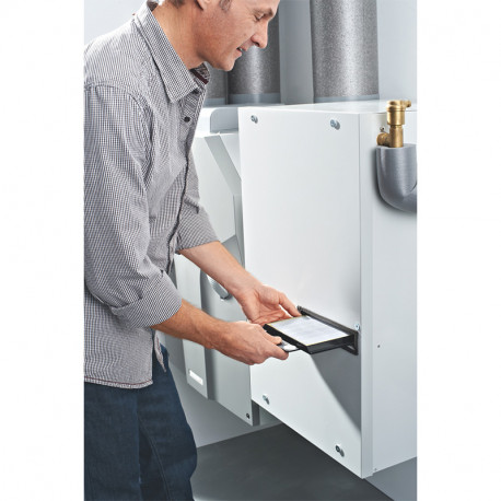 Ventilation double flux centralisée Air pulsion gauche ComfoAir 350 Zehnder - 471233550