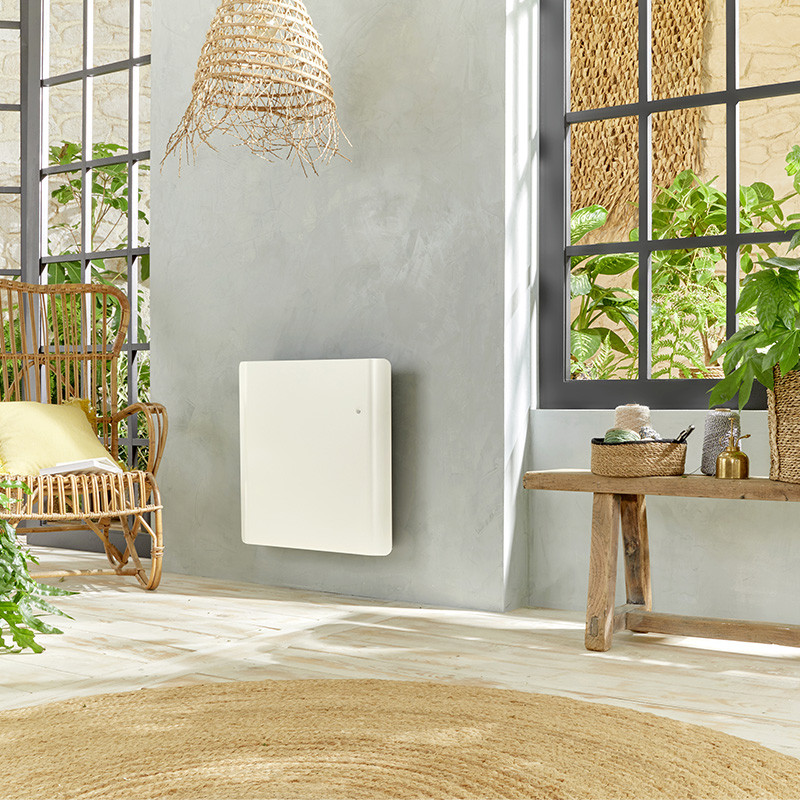 Radiateur électrique connecté Calidoo nativ Intuis - 1500W - Horizontal - Blanc - M152115