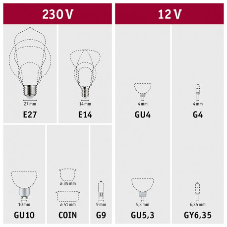 Ampoule led Paulmann - Culot G9 - 350 lm - 4W - 2700K - Gradable