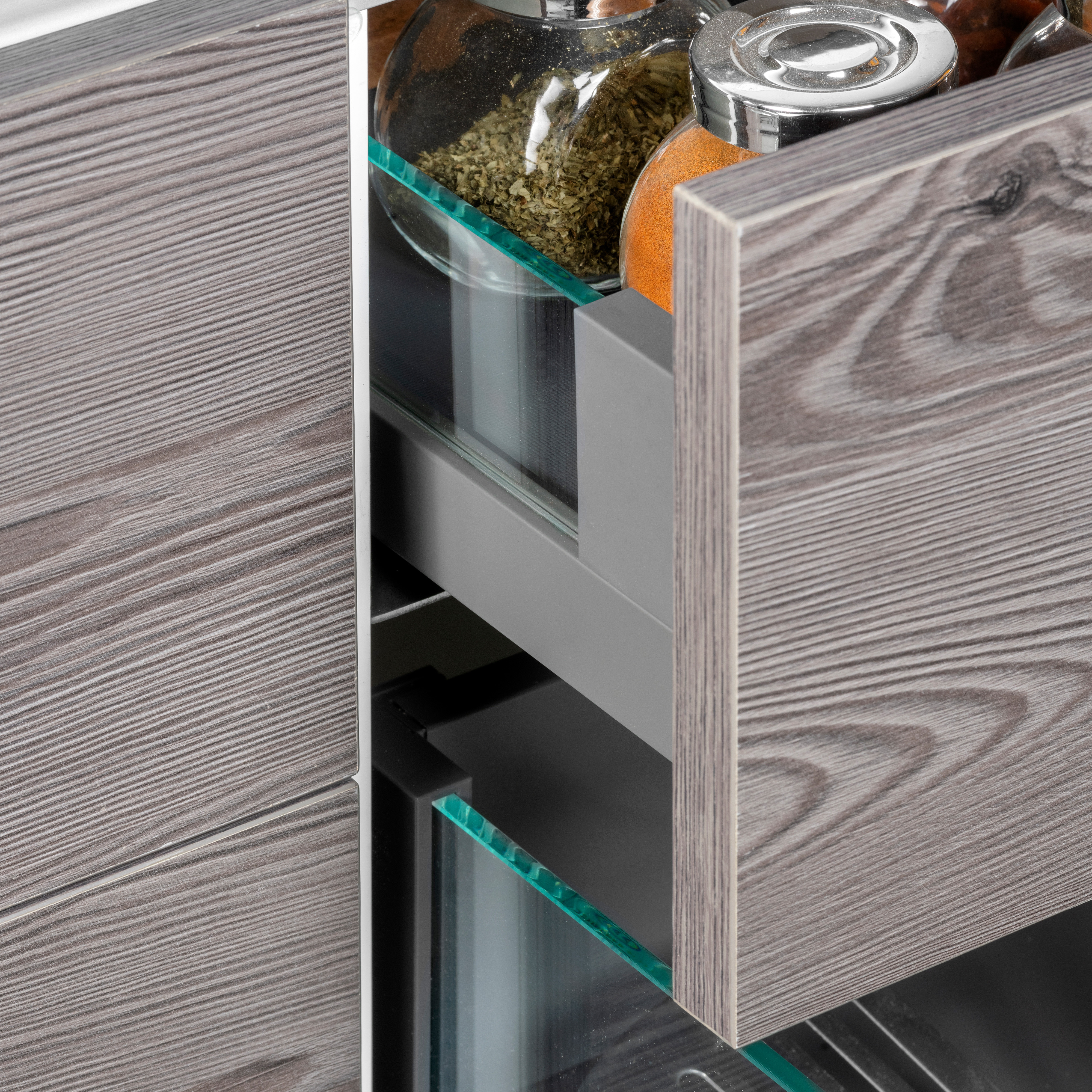 [Emuca] Tiroir exterieur Vertex 40 kg hauteur 93 mm - 3130135