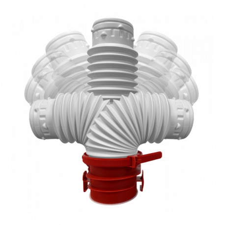 Kit VMC simple flux hygroréglable OCTEO HYGRO ECOWATT+ S&P - T2 au T7 ...