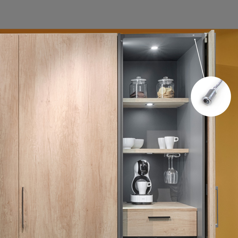[Emuca] Point door SIMPLE (proximite) 240V AC - 5040725