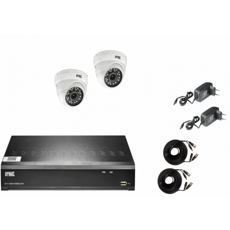Urmet - Kit Ahd 2 Camdom+1Dvr - 1093/KAHDB