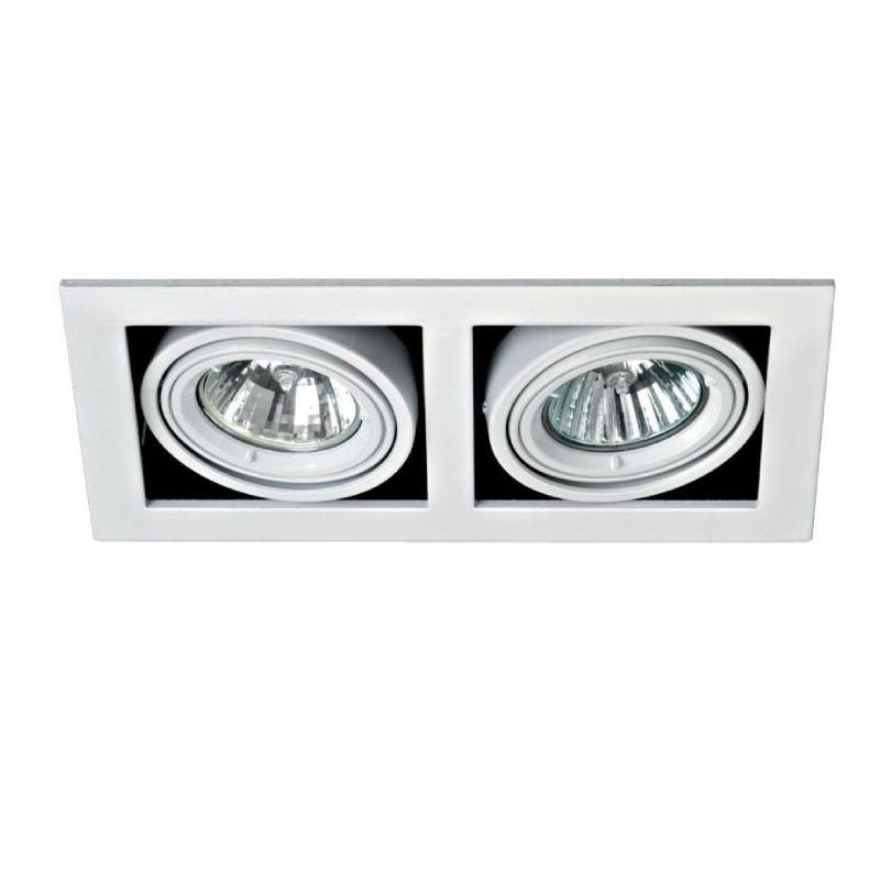 [4171-Aric] Spot double basculant Quadra 110/2 - GU5.3