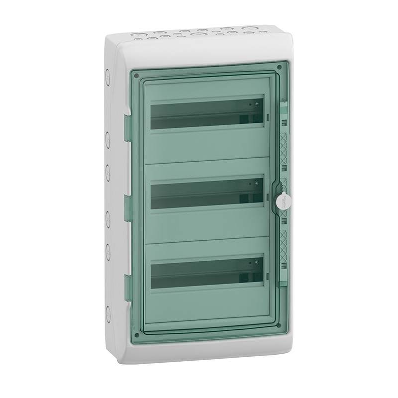 [13966M - SCHNEIDER] - Coffret Mureva pour appareillage modulaire - IP65 - 125A
