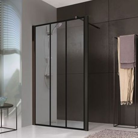 [L13JPW10075 - LEDA] Paroi de douche fixe Jazz Plus Style Loft