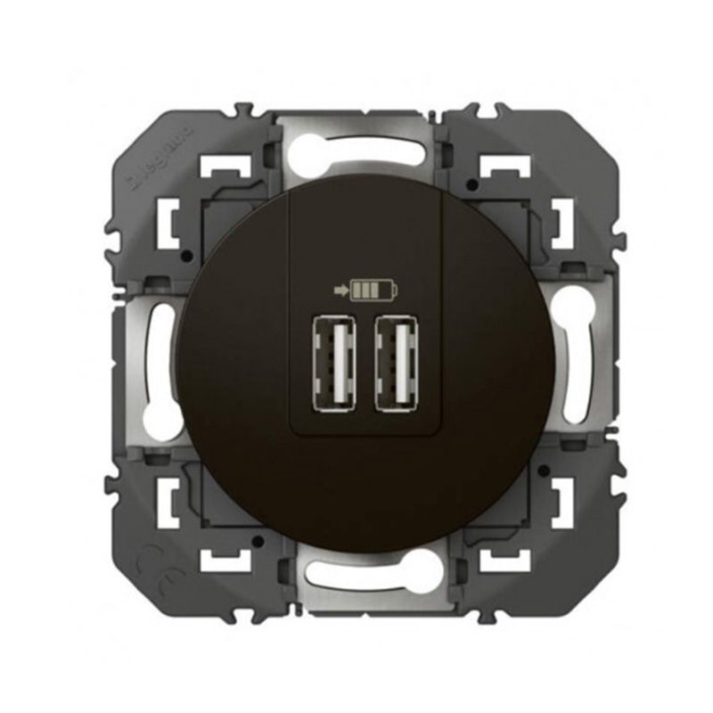 Prise USB Type A double Dooxie [600543 - Legrand]