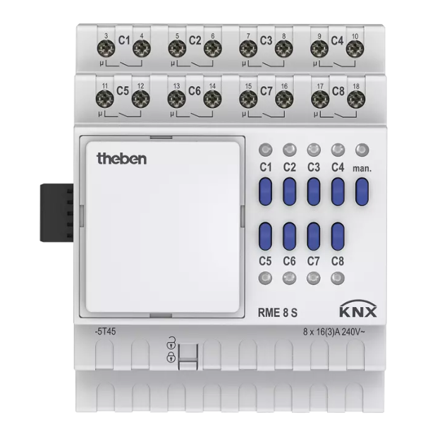 4969254 - Theben - Module extension actionneur de commande RME 4 U KNX