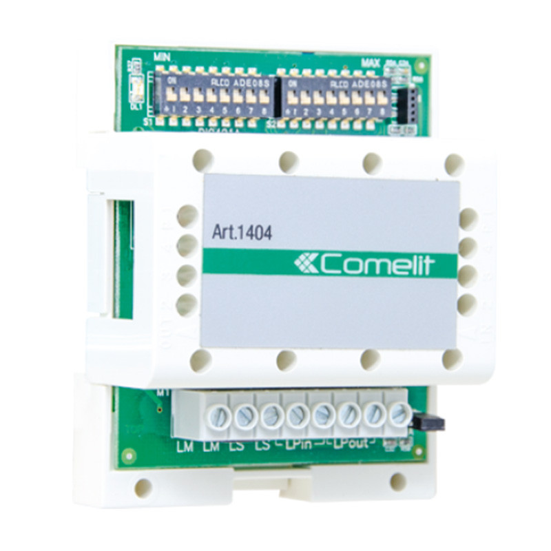 Commutateur audio/vidéo pour systèmes numériques Simplebus 2 Comelit - 1404