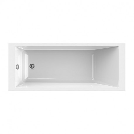 Baignoire rectangulaire Baig II Aquance - 180x80 mm - Toplax - Blanc ...