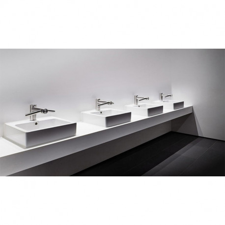 Robinet sèche-mains court Airblade Wash + Dry sur lavabo WD04 Dyson ...