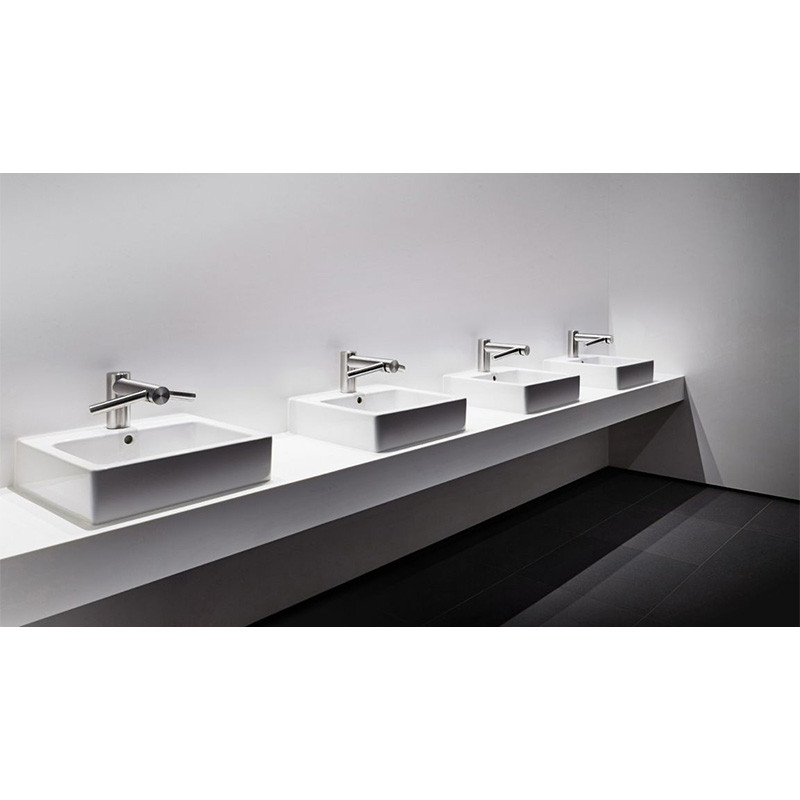 Robinet sèche-mains court Airblade Wash + Dry sur lavabo WD04 Dyson ...