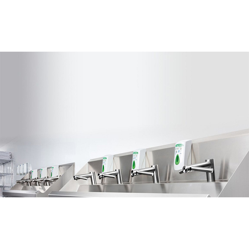 Robinet sèche-mains court Airblade Wash + Dry sur lavabo WD04 Dyson ...