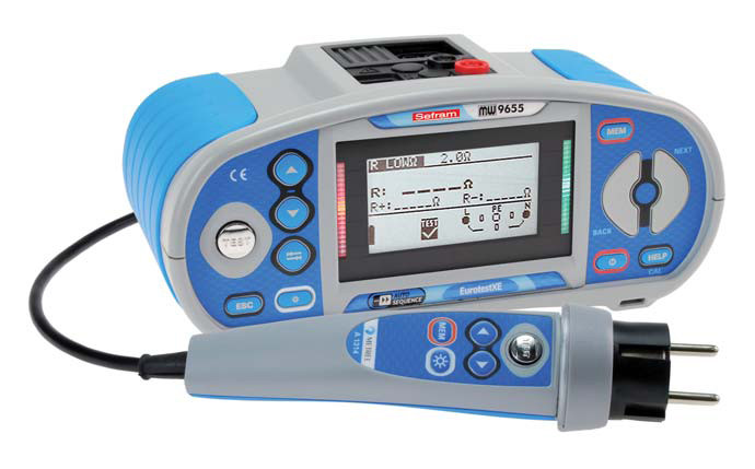 MW 9655 - SEFRAM - Contrôleur électrique multifonctions - avec sonde ...