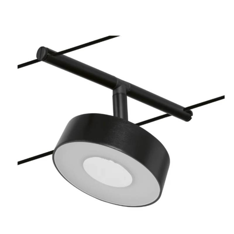 94480 - Paulmann - Spot LED sur câble Circle - 5W - 3000K - 12V - Noir