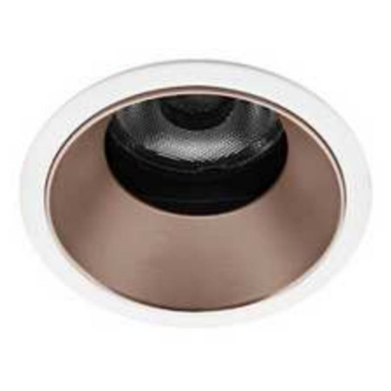 [DO50202 - Indigo] Spot LED encastré orientable SILK RDX Warm - Blanc/ Or rose