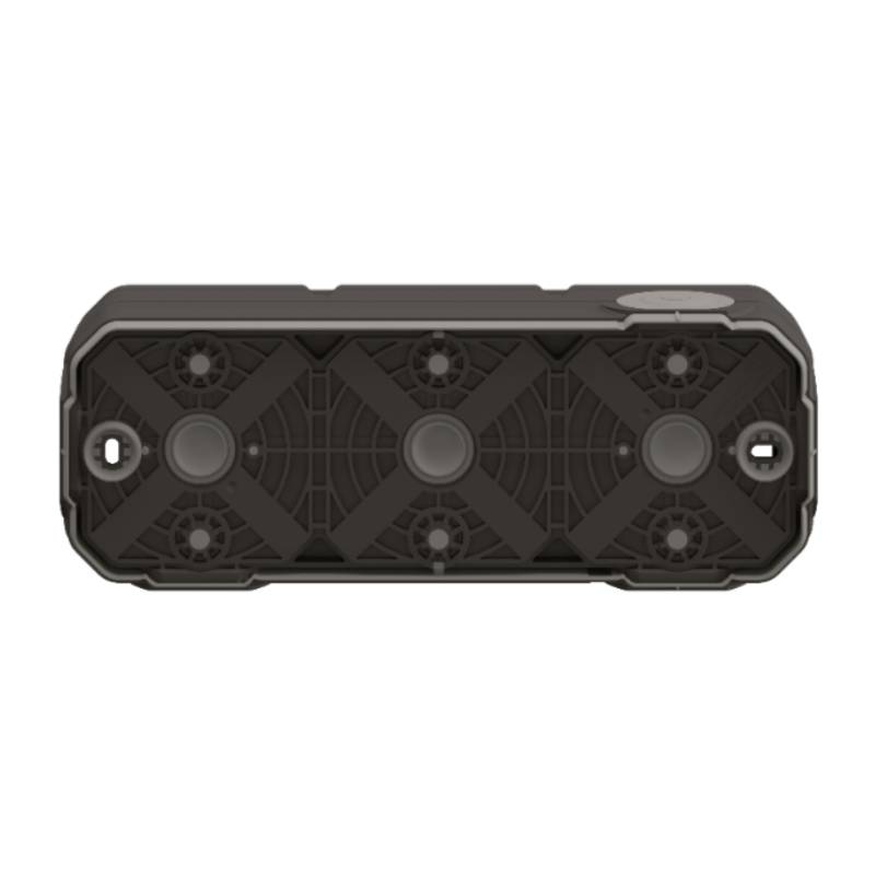 069603L - LEGRAND Boîtier étanche Plexo - Saillie - 3 postes - Anthracite