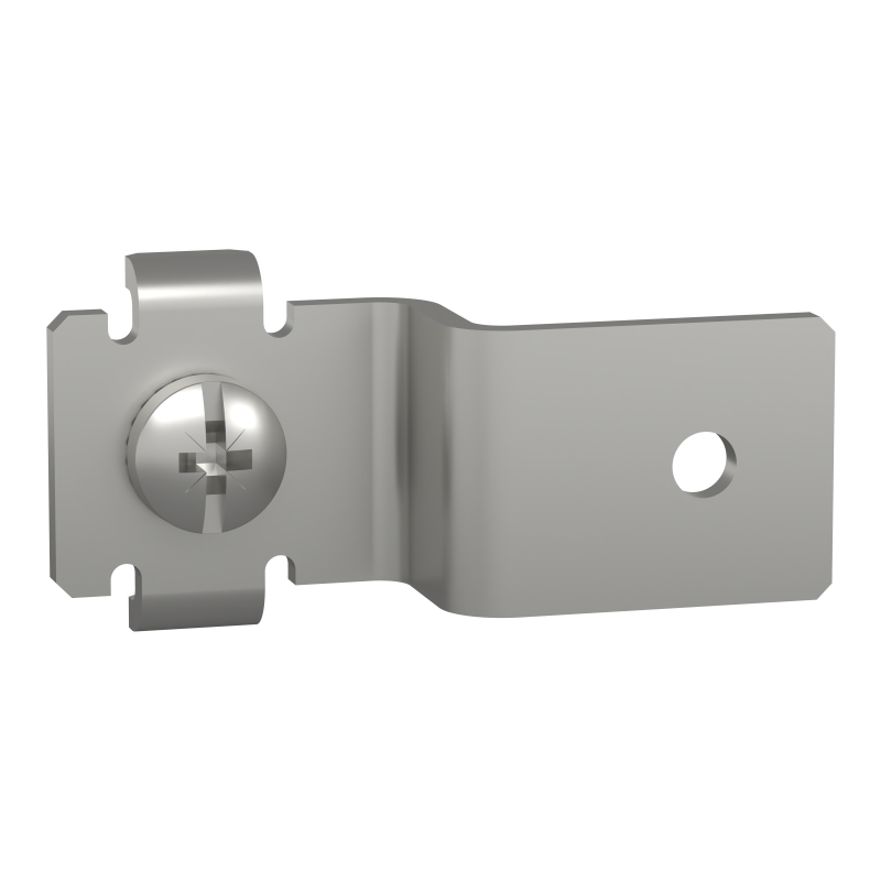 Lot de 2 supports de fixation pour rails PrismaSeT G Active Schneider ...