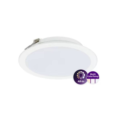 464452 - Ledinaire SlimDownlight Philips - 19W - 3000K CCT - Blanc