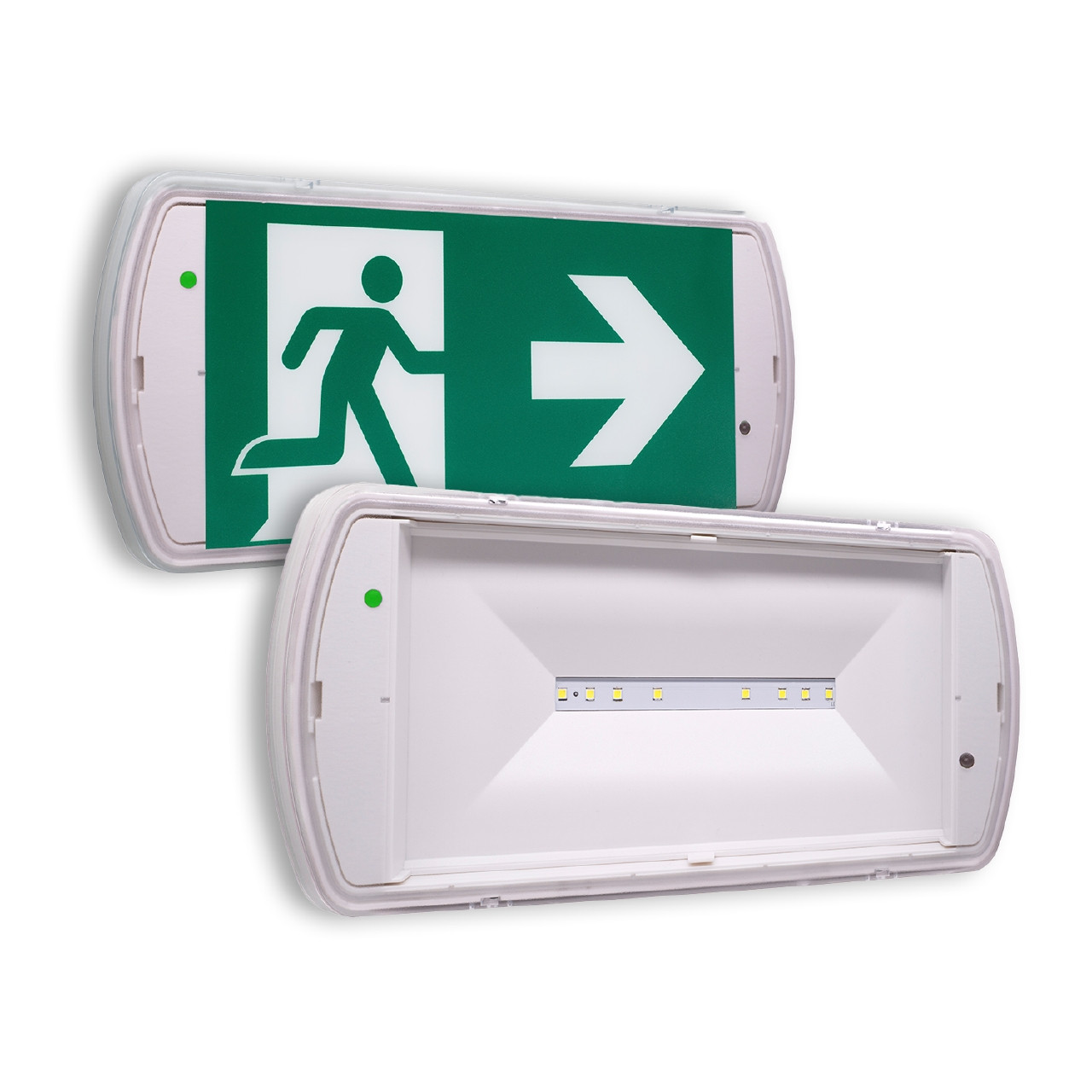 Luminaire d'évacuation Uniled 2 Eaton Luminox - 45LM - IP42