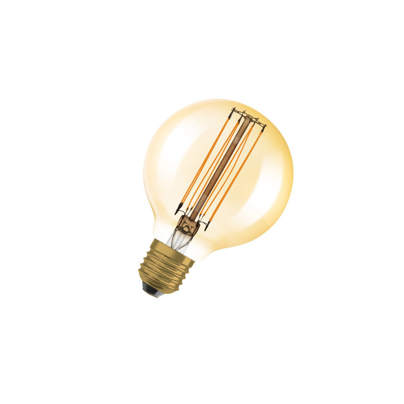 Ampoule LED filament vintage Globe D125 Gold Osram - Dim - E27 - 8,8W - 806lm