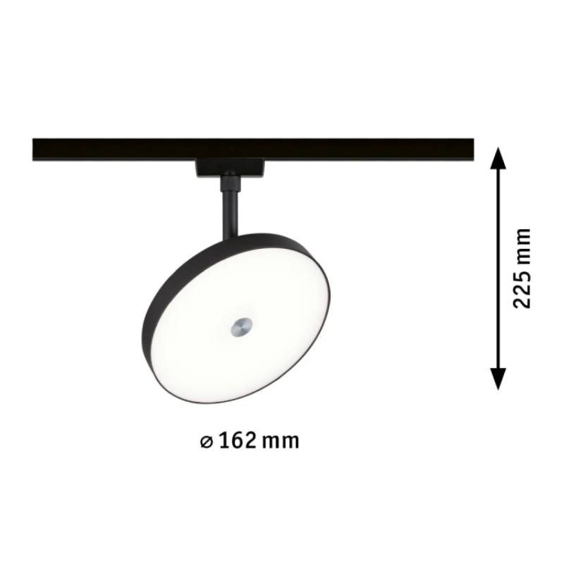 Spot LED Hildor URail - Noir mat [96789 - Paulmann]