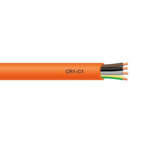 Câble CR1-C1 C100M 2X1,5 - Sécurité incendie - Couronne de 100m