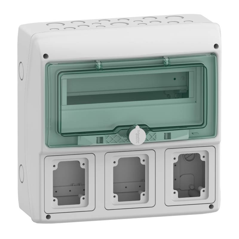 Coffret étanche Kaedra 12 modules [13180 - Schneider Electric]