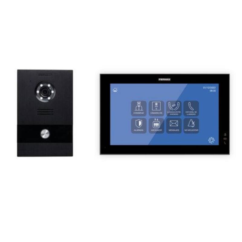 [1507 - Fermax] Kit video Wit Meet - 1 BP -Noir