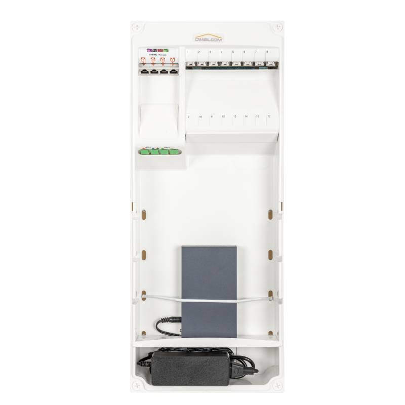 GO086 - Omelcom Coffret de communication Box@Home Connect - 4FO