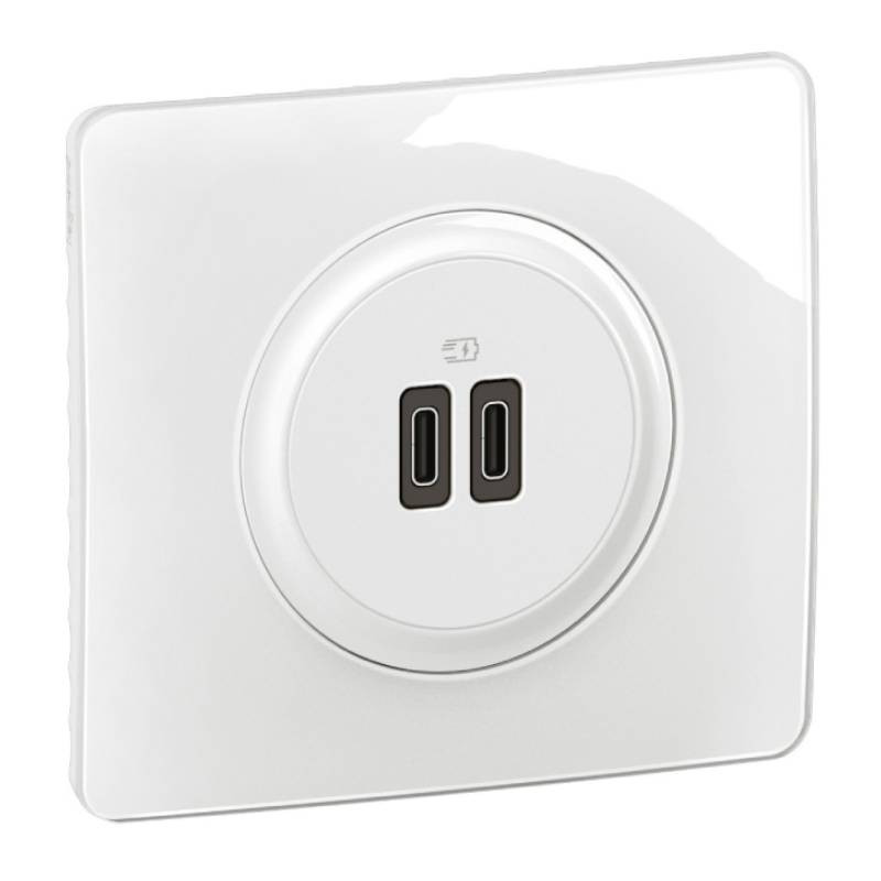 [067466 - Legrand] Prise double Céliane Legrand pour chargeur