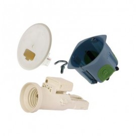 Kit DCL point de centre + fiche/douille E27 - diamètre 67 mm