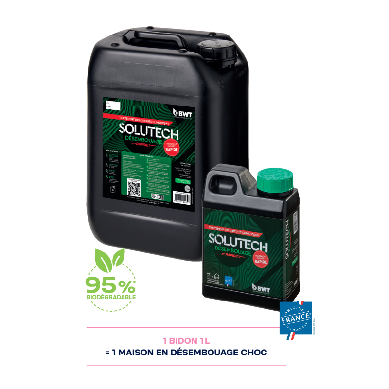 Traitement curatif SoluTECH Désembouage rapide par BWT - 125627152