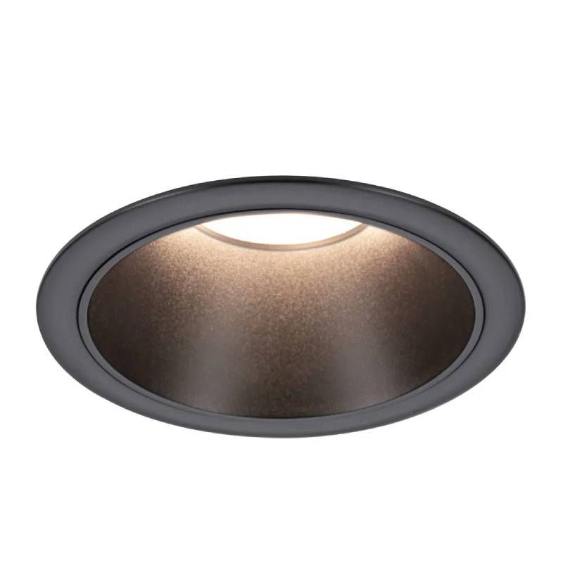 Spot LED rond Cole Coin - 2700K - Noir - 94871 Paulmann