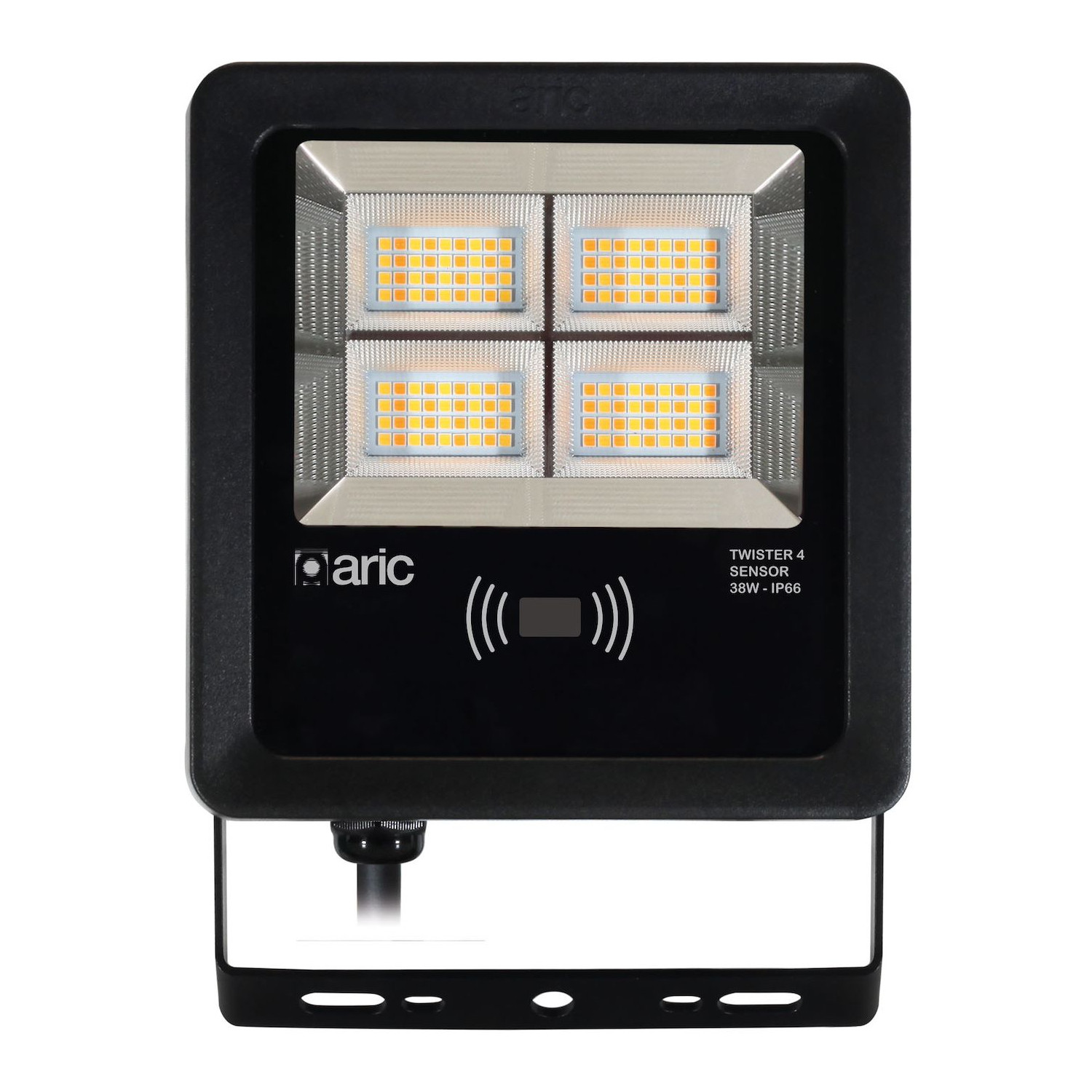 51694 Aric - Projecteur ext. TWISTER 4 38W - 3CCT - Noir